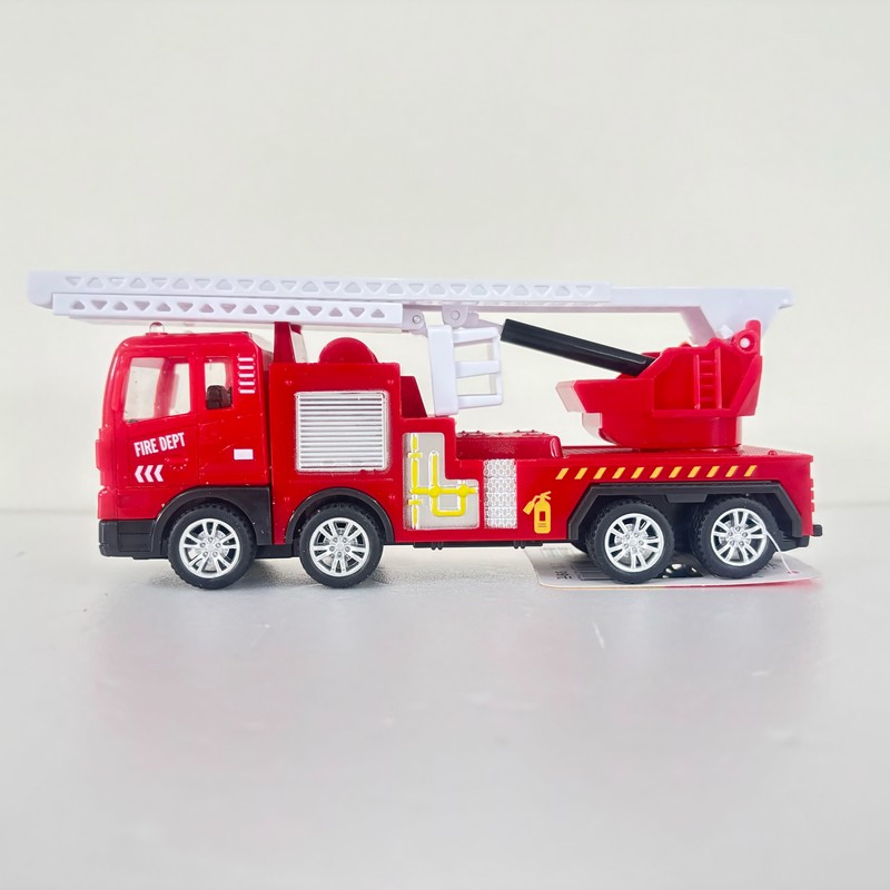 華泰玩具城-雲梯車-城市服務慣性車/807865 FOOD超人